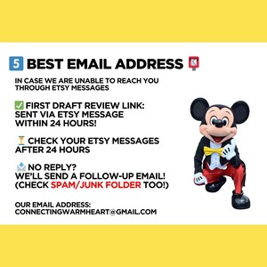 Personalized Disney Trip Surprise Reveal Video Message Mickey Minnie ...
