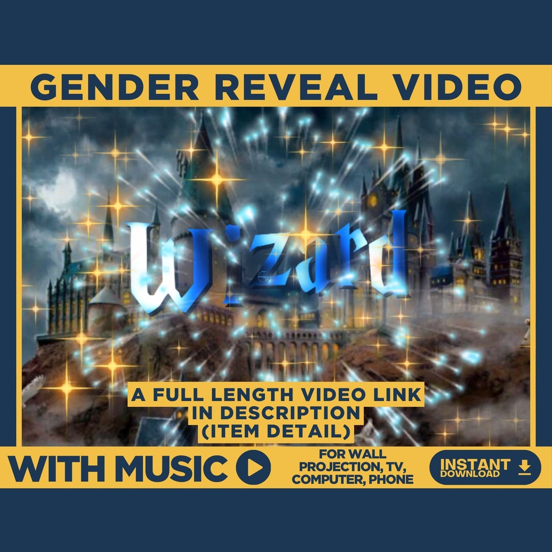 Boy Gender Reveal Movie Announcement to Family, It's a Boy Gender ...