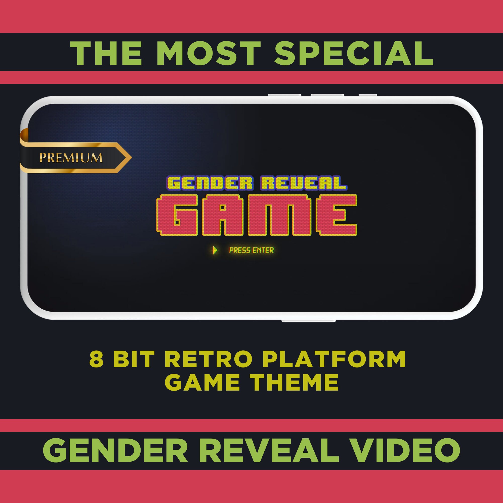 GIRL Gender Reveal Movie Announcement Ideas to Family: - Etsy