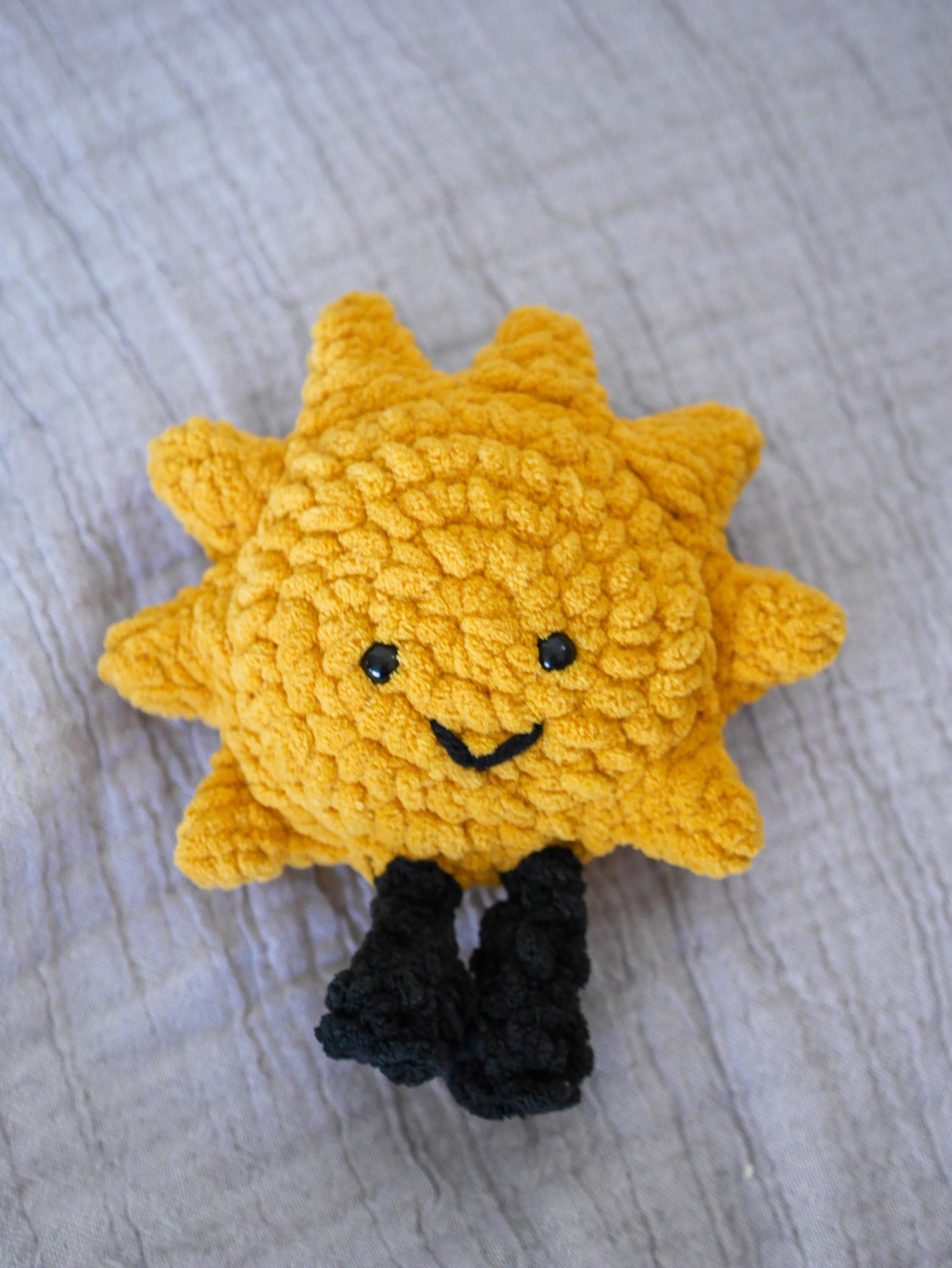 Handmade Crochet Jellycat Inspired Sun Plushie - Etsy