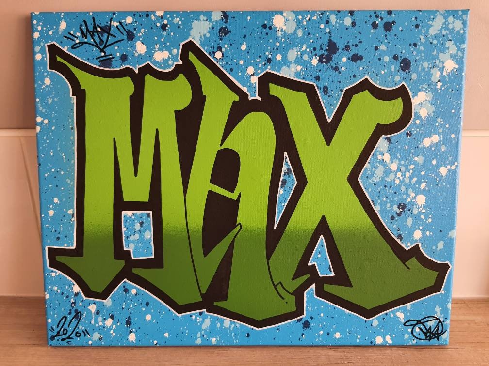 Max Name Graffiti