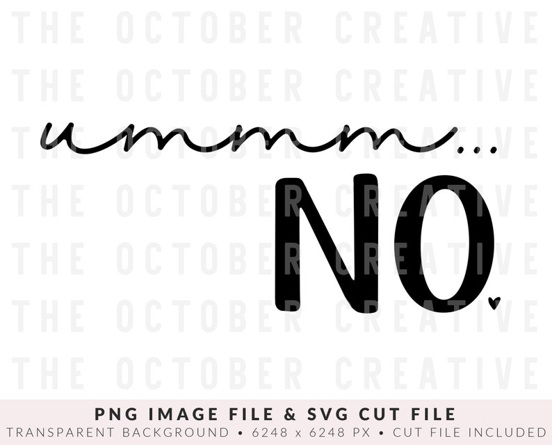 Um No SVG PNG Boho Svg Inspirational Svg Motivational Svg - Etsy