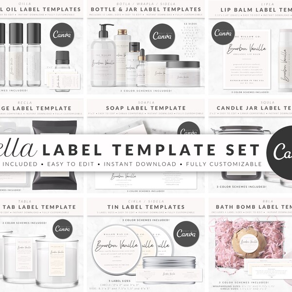 Label Bundle - Etsy
