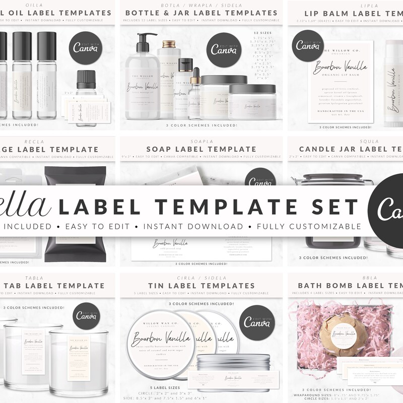 Label Bundle - Etsy