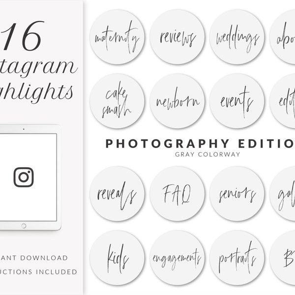 Highlights Instagram - Etsy