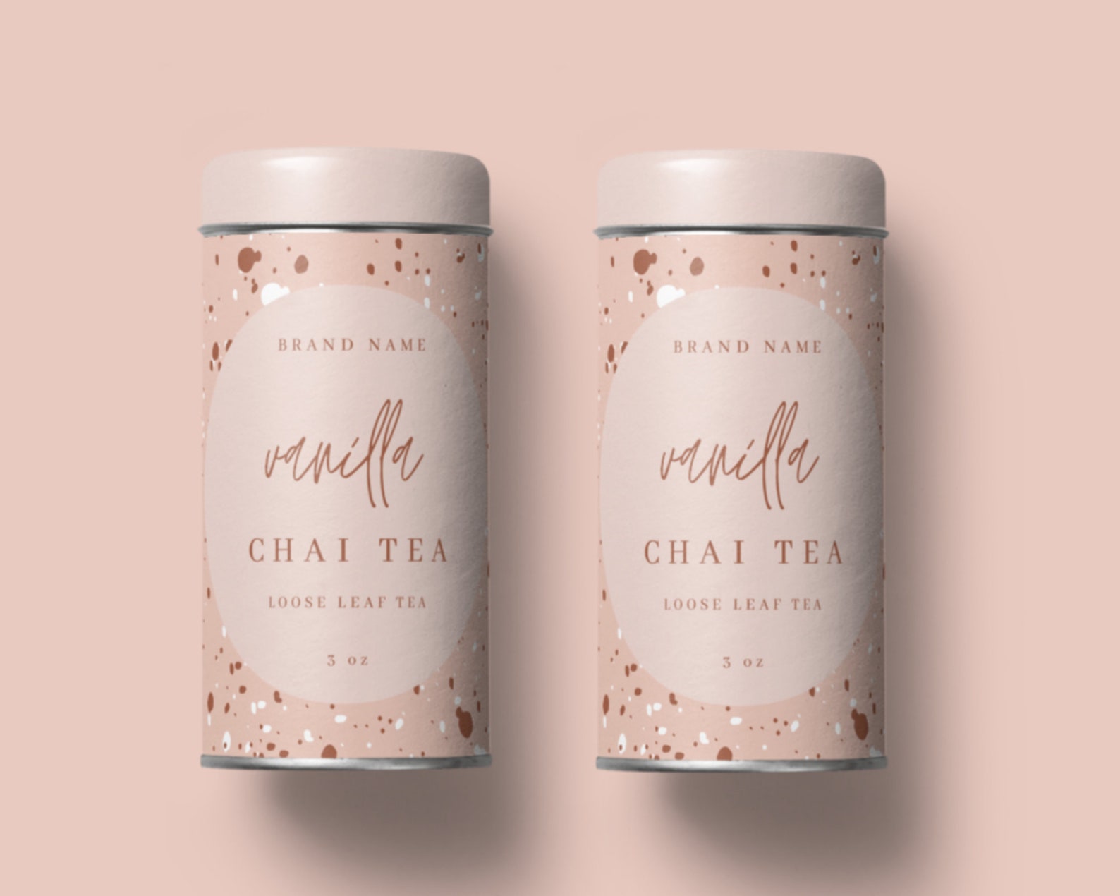 Fully Editable Product Label Template - Paper Pouch Label Design ...