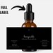 Skin Care Product Label Design Skincare Labels Hair Oil - Etsy