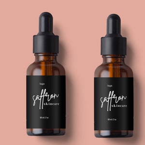 Skin Care Product Label Template Pack,skincare DIY Logo,editable ...