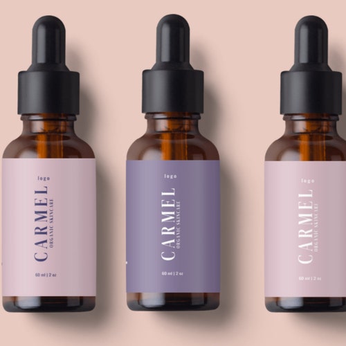 Skin Care Product Label Design Skincare Labels Hair Oil - Etsy