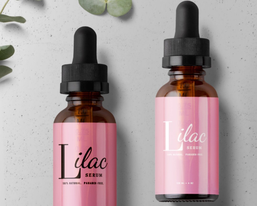 Skincare Product Label, Serum Dropper Label, Essential Oil Label, Label ...