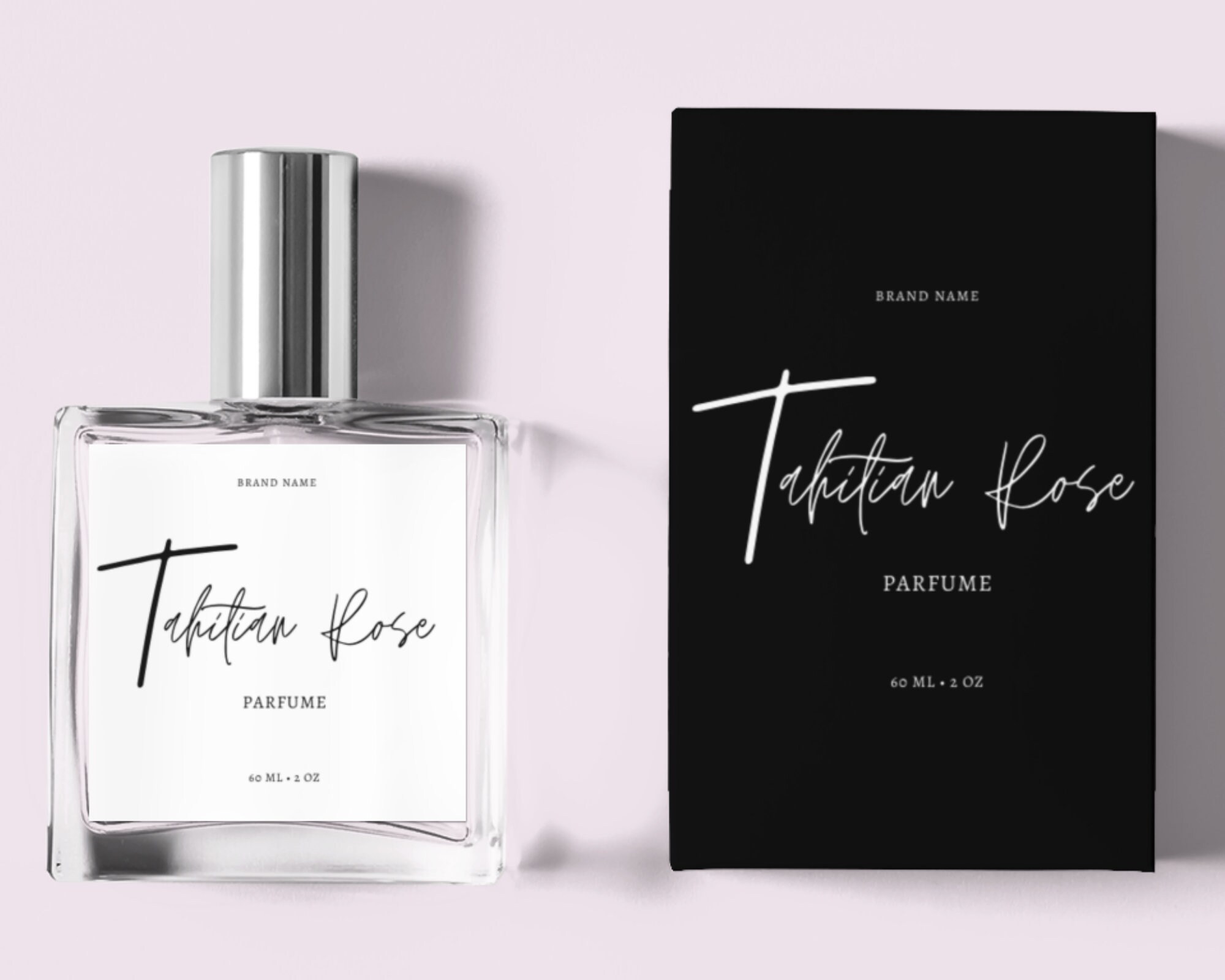 Perfume Product Label, Skincare Label, Essential Oil Label, Label for ...