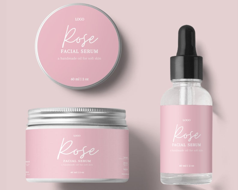 Skincare Product Labels Template Skin Care Editable Dropper Etsy Skincare Product Labels Template Skin Care Editable Dropper Etsy