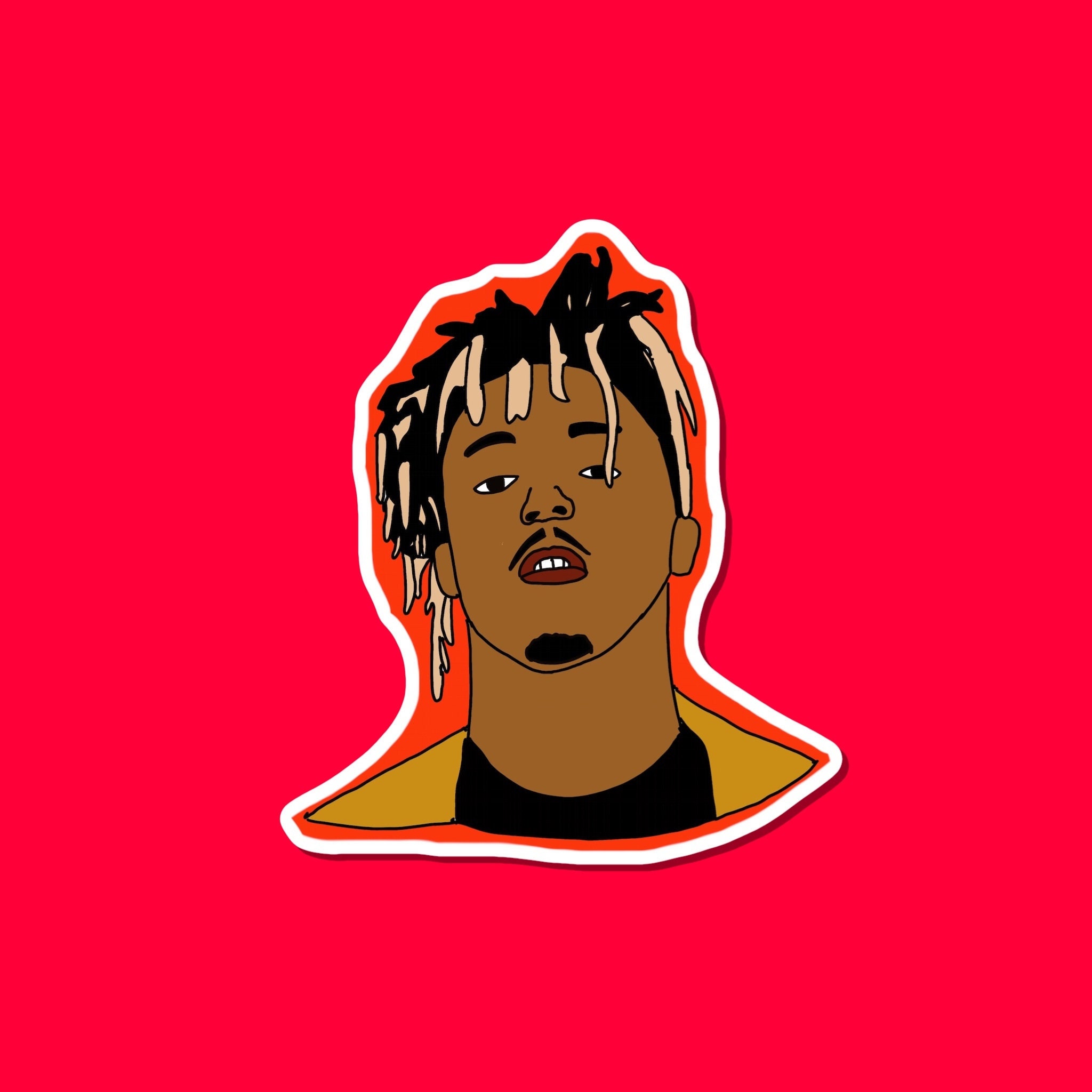 Juice WRLD Rapper sticker hip hop | Etsy