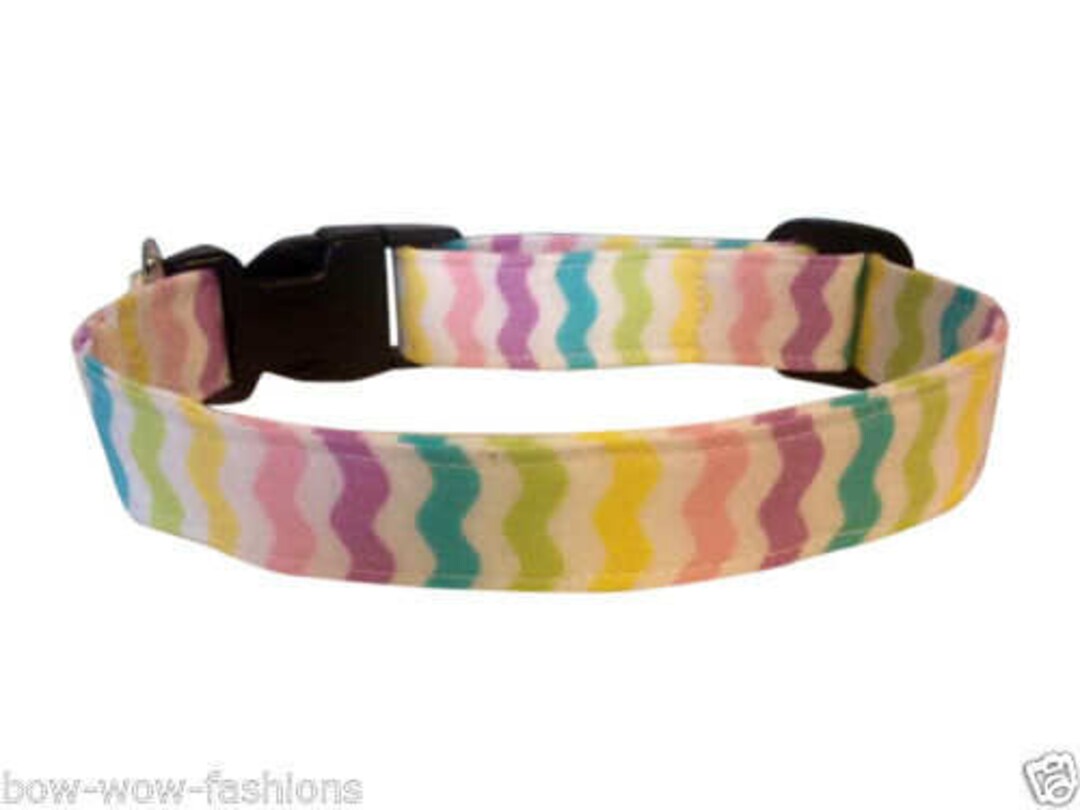 Easter Pastel Dog Collar, Cat Kitten Collar, XXS Puppy Collar, Big Dog ...