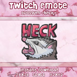 Funny Possum Trash Animal Emote for Twitch, Discord, Youtube - Etsy
