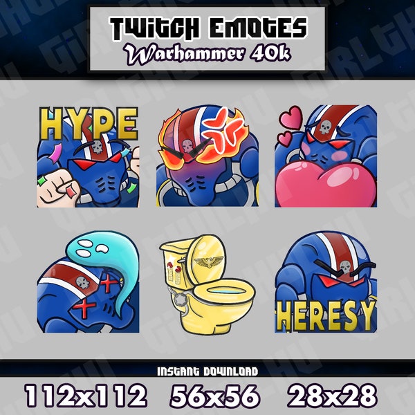 Space Twitch Emotes - Etsy