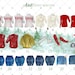 Christmas Family Tree Winter Scene Name Siblings Personalised Picture ...