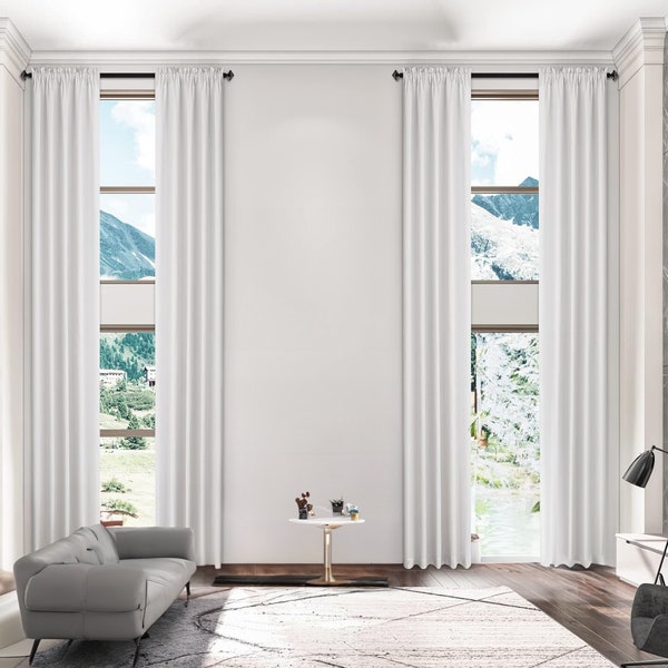 Extra Long Curtains - Etsy