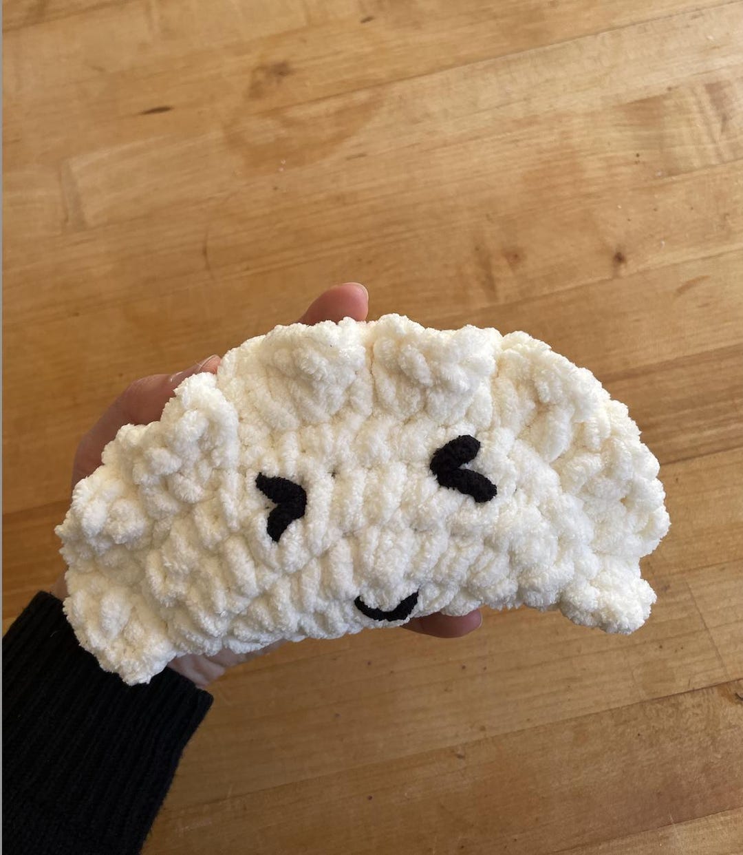Dumpling Crochet Plush Toy - Etsy