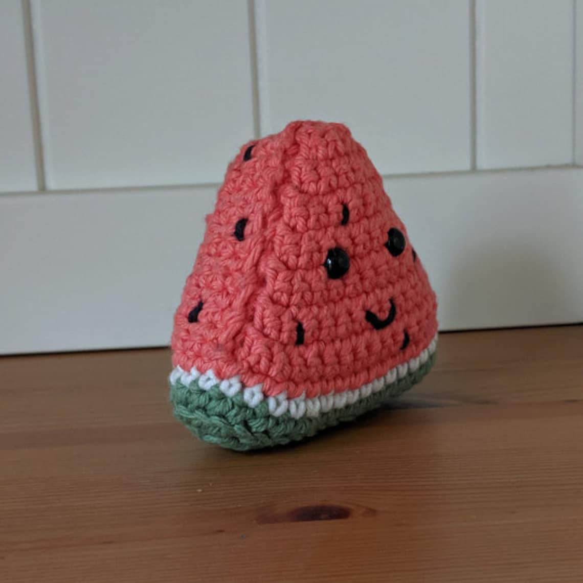 Watermelon Slice Amigurumi Crochet Pattern | Etsy