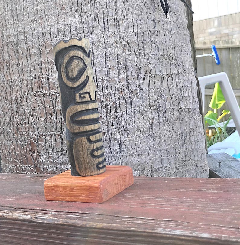 Mini Tiki Kit Marquesas Warrior - Etsy