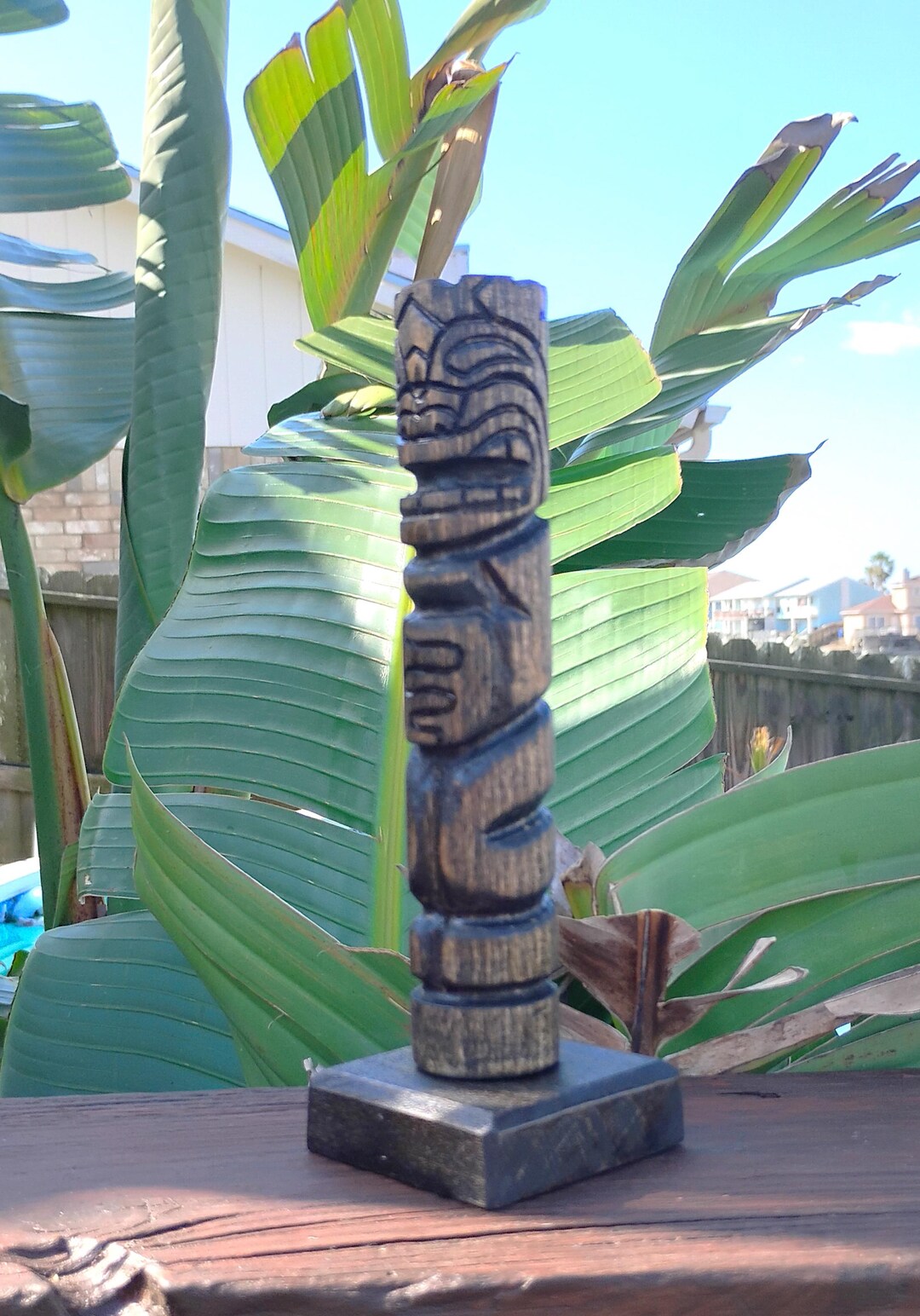 Tiki Kit Mini Carving - Island Chief - Etsy