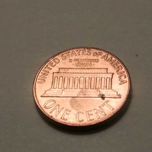 Rare Vintage Error Two 1962 D Lincoln Pennies | Etsy