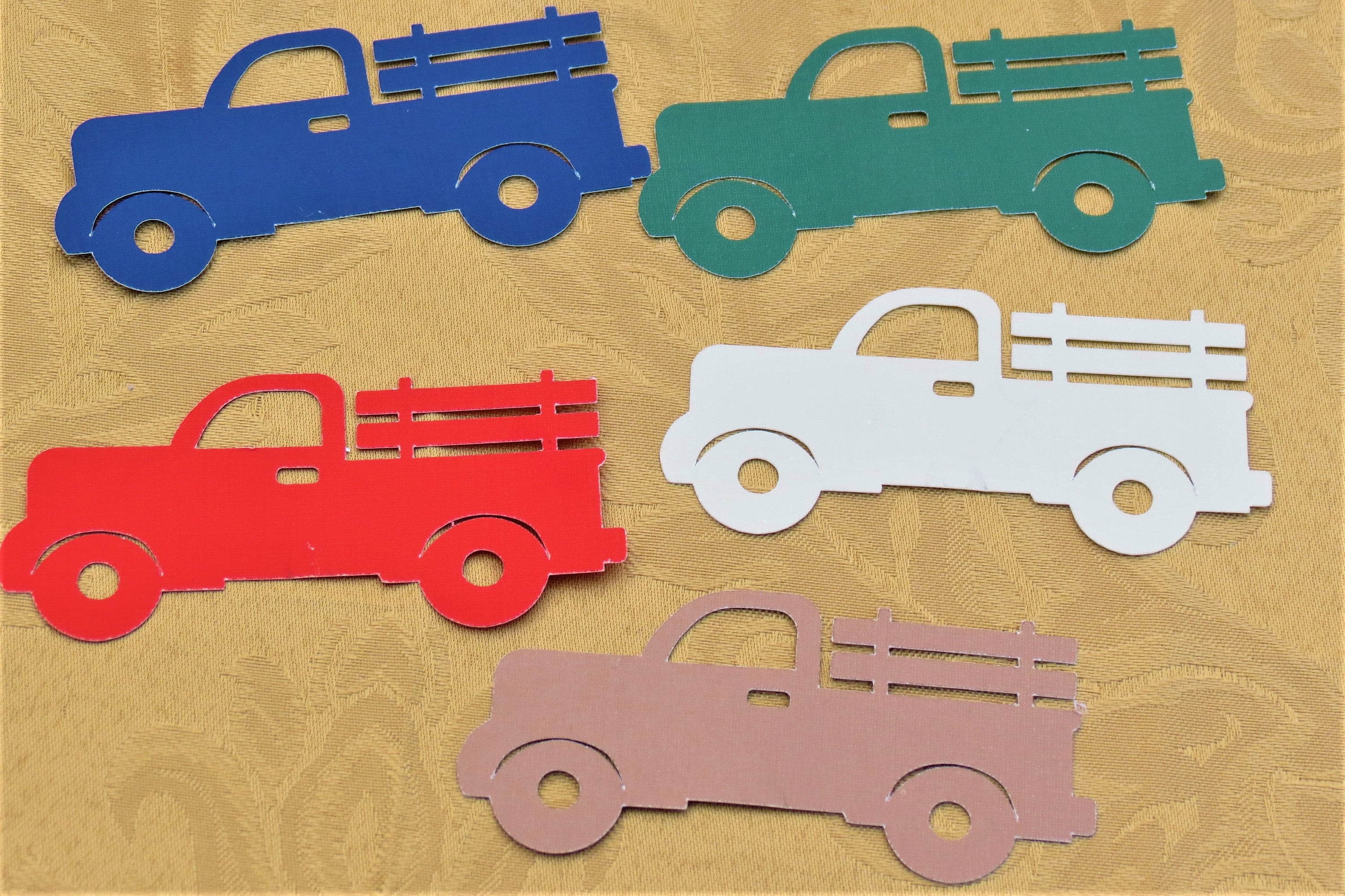Farm Fresh/Country Truck Die Cut/Cutouts Variety of Colors - Etsy Italia