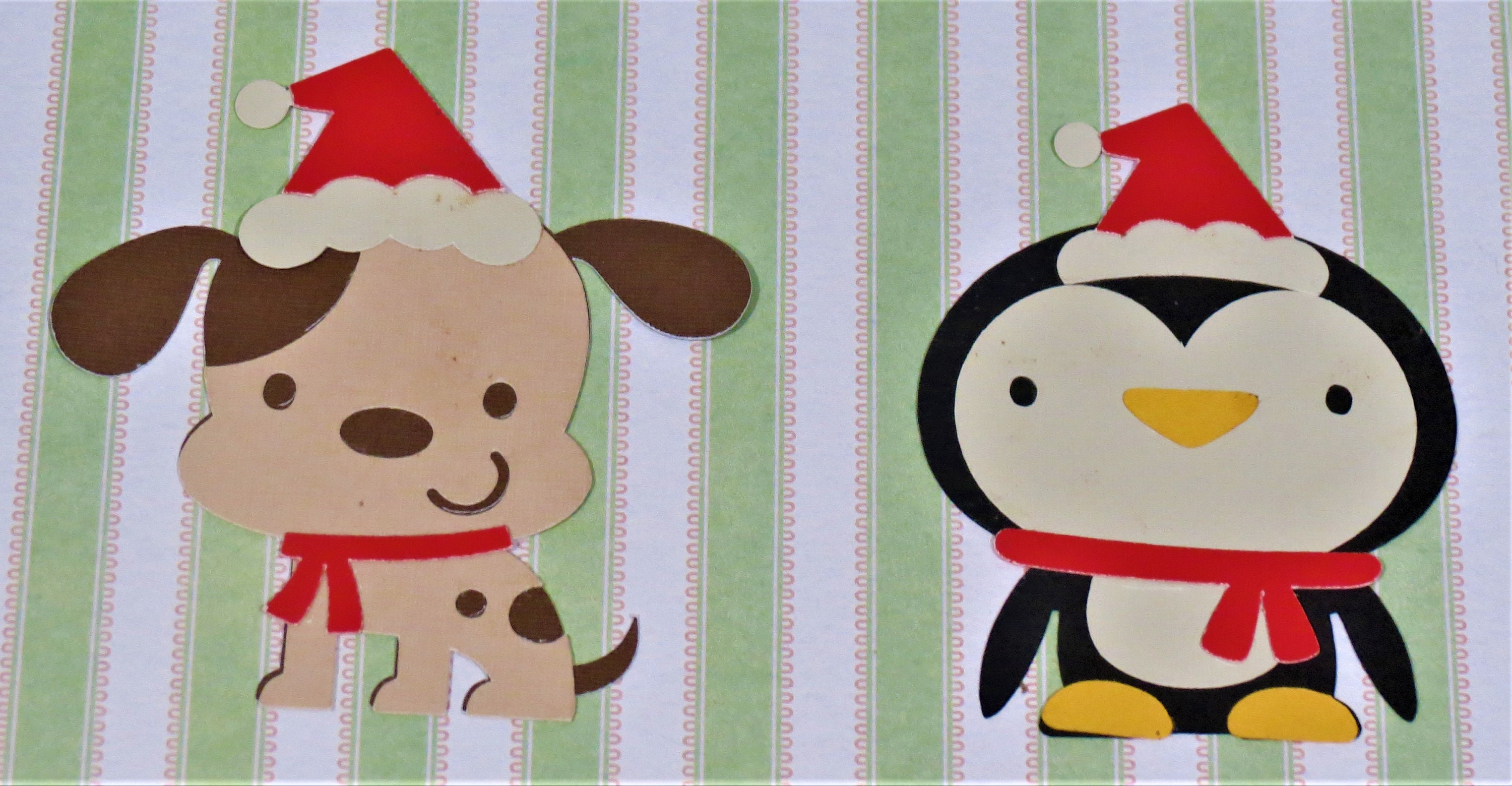 Christmas Animals Die Cuts/Cut Outs for Planners Journals and - Etsy France