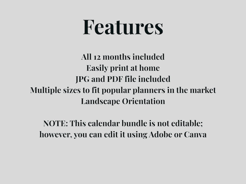 2026 Full Year Printable Calendar. Coquette Bow Planner Inserts. A5 ...