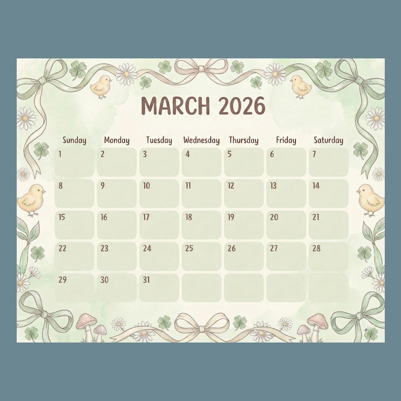 2026 Girly Calendars - Etsy