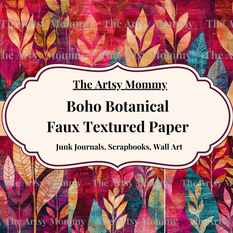 Boho Decoupage Paper - Etsy