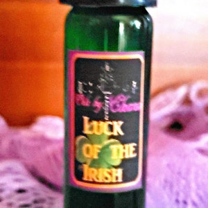 Good Luck Oil luck of the Irish voodoo Hoodoo Pagan Wiccan - Etsy