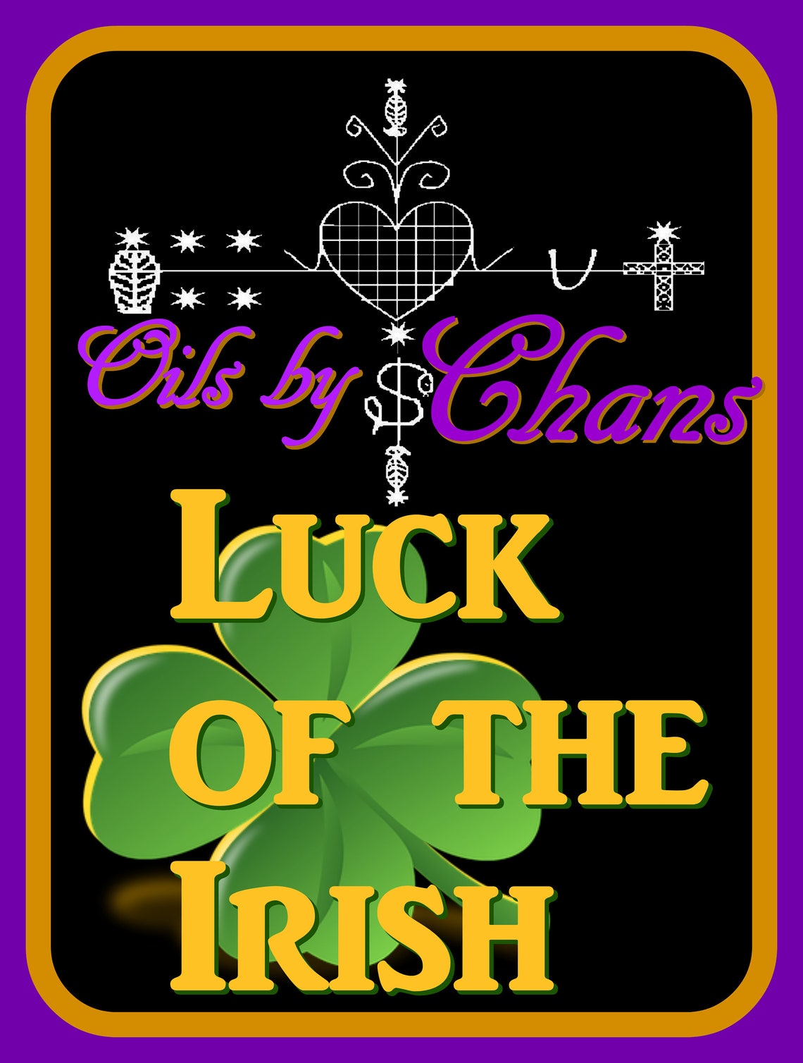 Good Luck Oil luck of the Irish voodoo Hoodoo Pagan Wiccan - Etsy