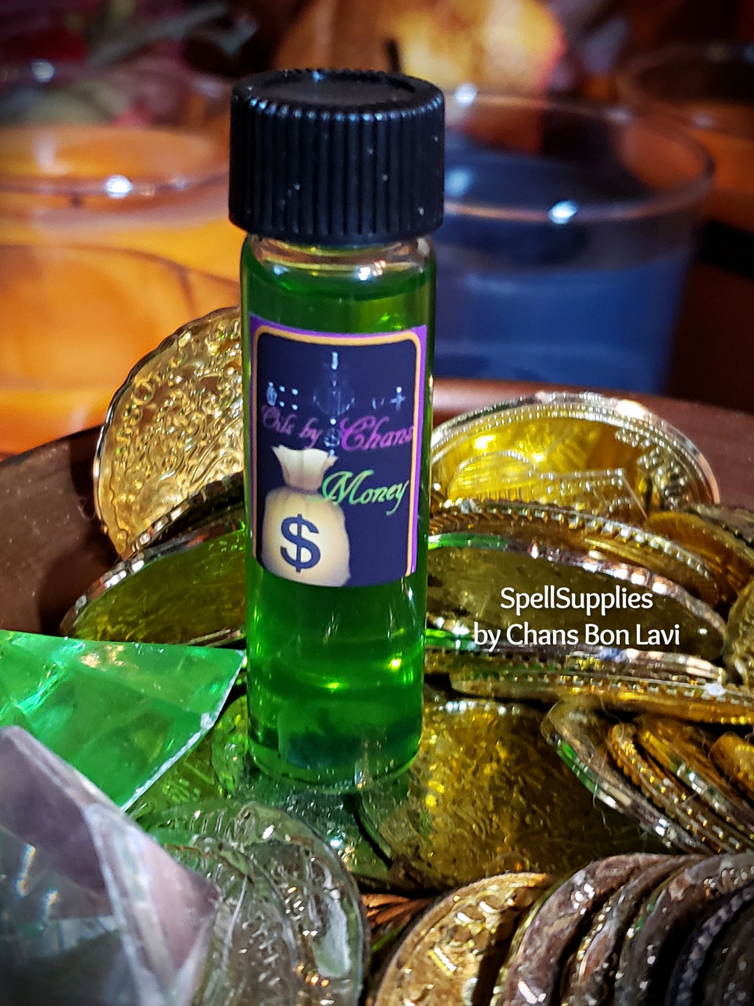 MONEY OIL- Money Attraction Oil -voodoo Hoodoo Pagan Wiccan - Etsy