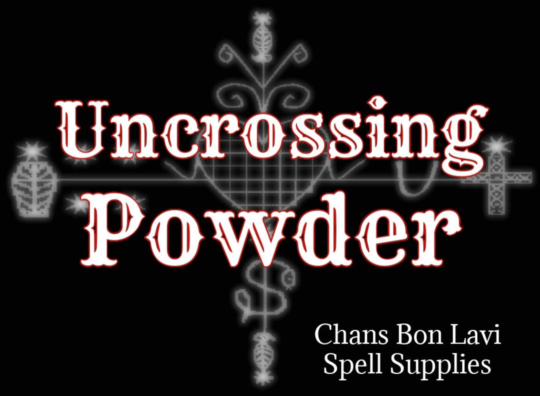 UNCROSSING POWDER 2OZ Hoodoo Voodoo Pagan Witchcraft - Etsy