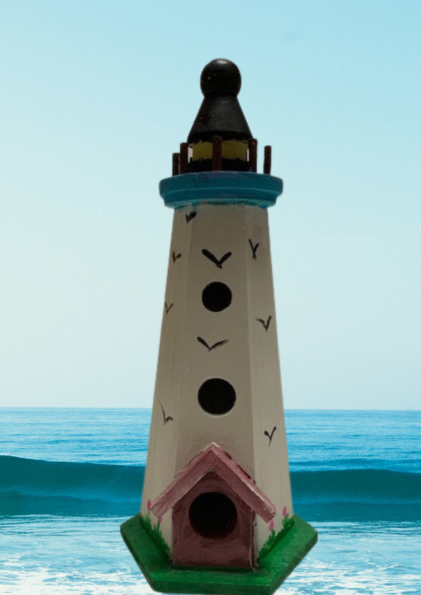 Lighted Bird House - Etsy