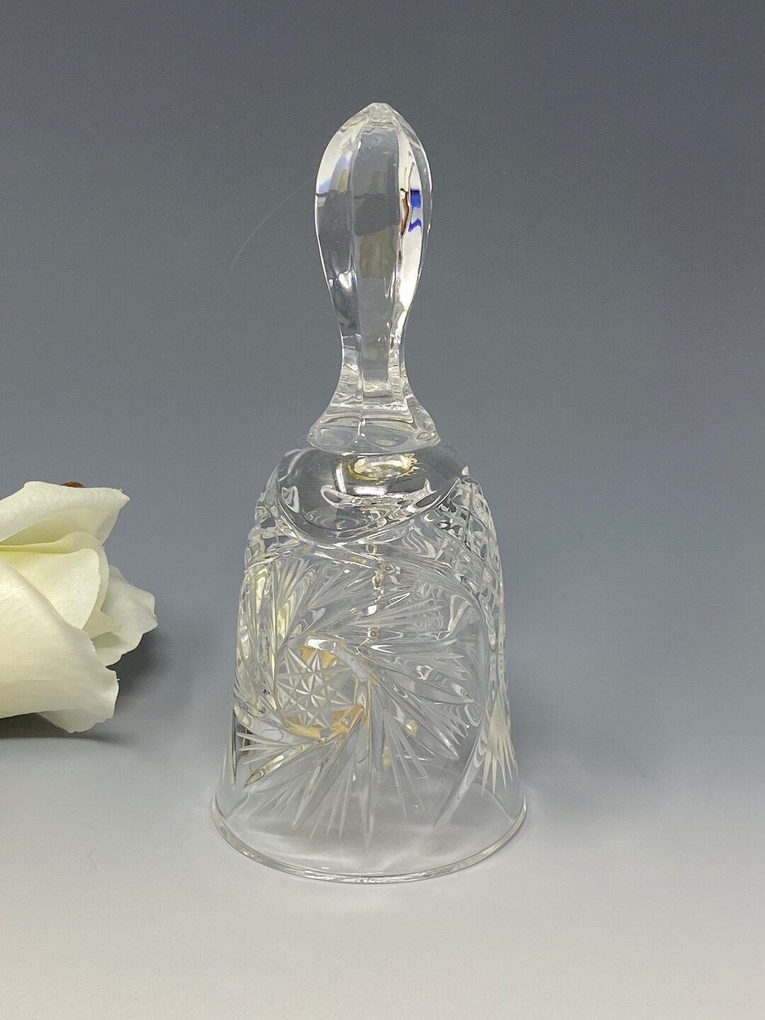 Imperlux Handcut Lead Crystal Bell, Poland - Etsy