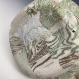 Japanese Banko Ware Tapestry Nerikomi Agateware Creamer With Artist ...