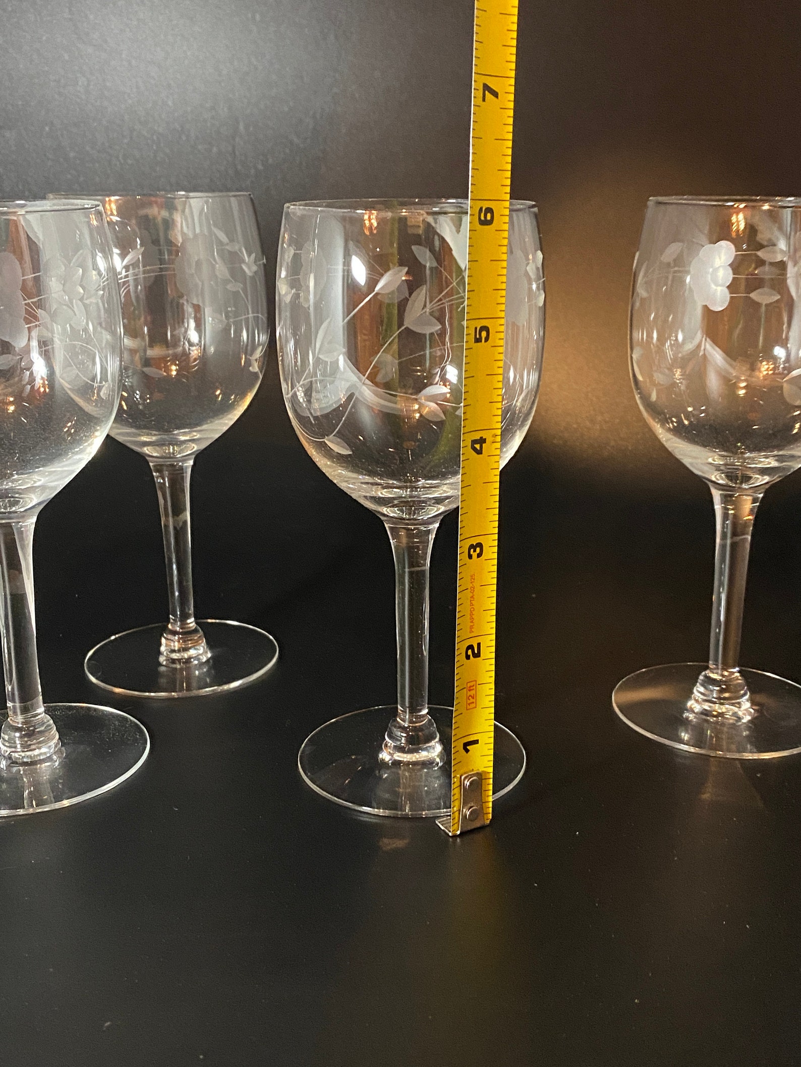 Princess House Crystal Wine Glasses 6oz Set of 4 - Etsy