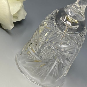 Imperlux Handcut Lead Crystal Bell, Poland - Etsy