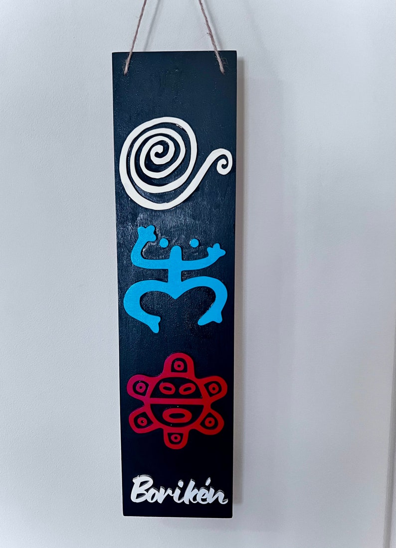 Boriken Puerto Rican Taino Wall Art - Etsy