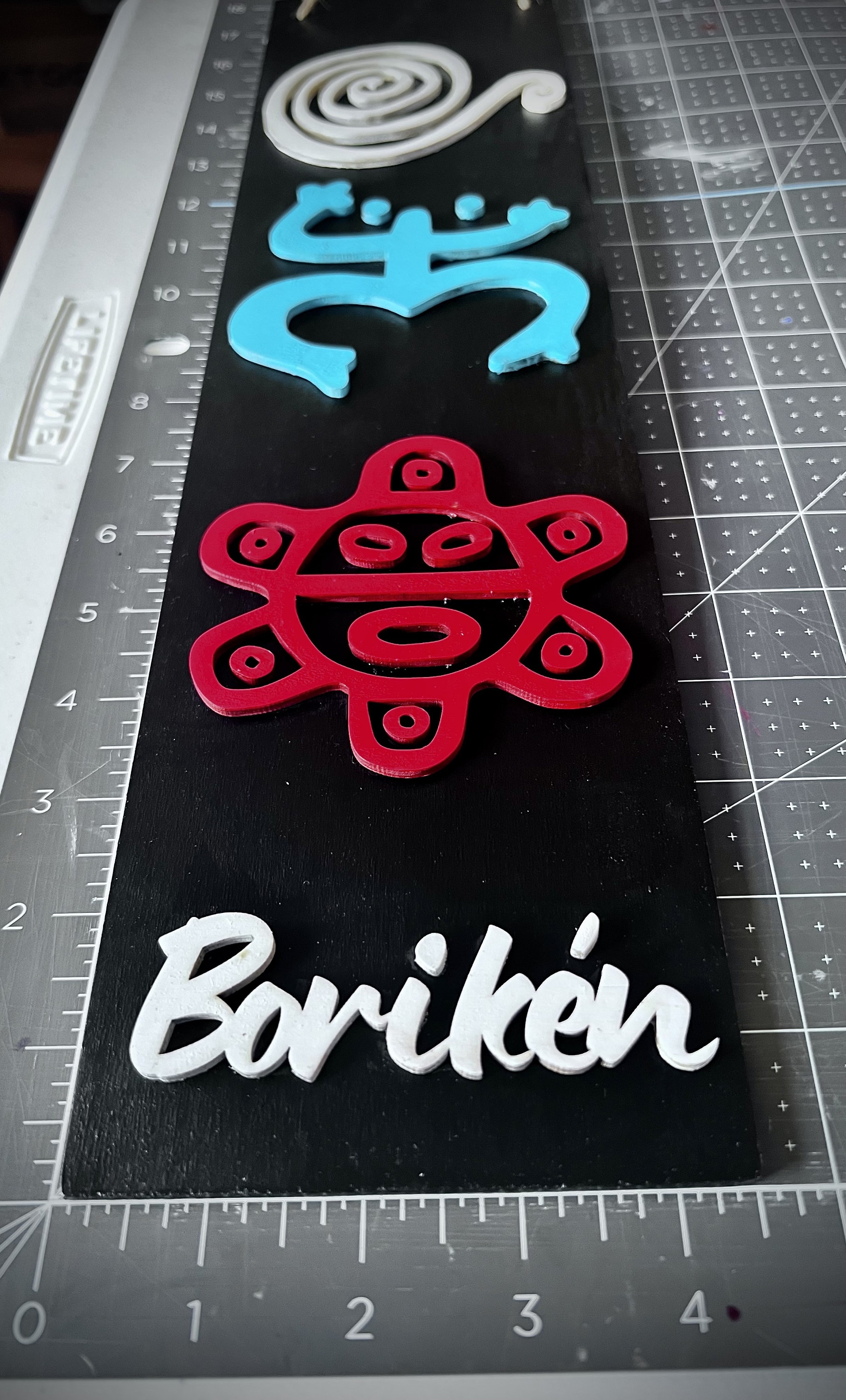 Boriken Puerto Rican Taino Wall Art - Etsy