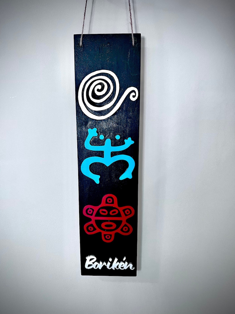 Boriken Puerto Rican Taino Wall Art - Etsy