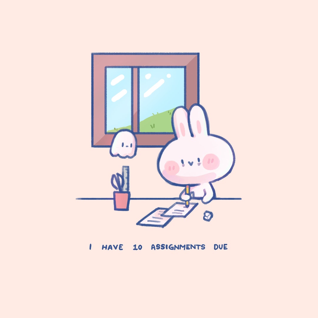 Procrastination Mini Square Print - Etsy