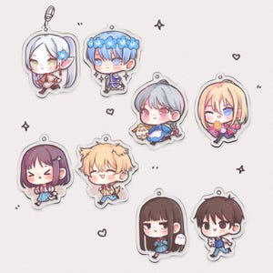 Anime Couple Keychains - Etsy