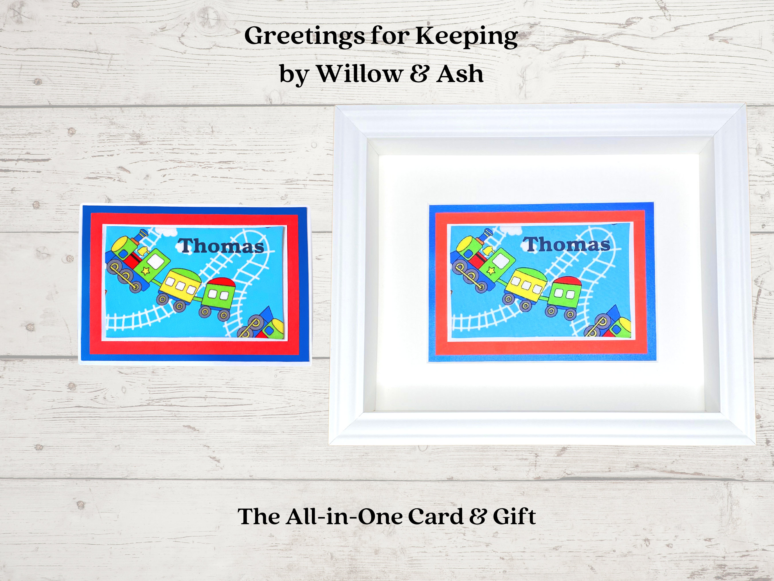 Handmade 'trains' Birthday Card/gift for Kids Can - Etsy Australia