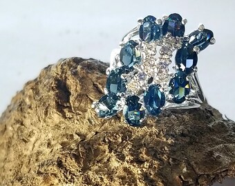 Waterfall Ring - Etsy