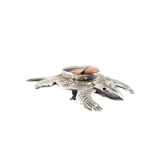 Sterling Navajo Horny Toad Pin By Arnold Maloney Gem