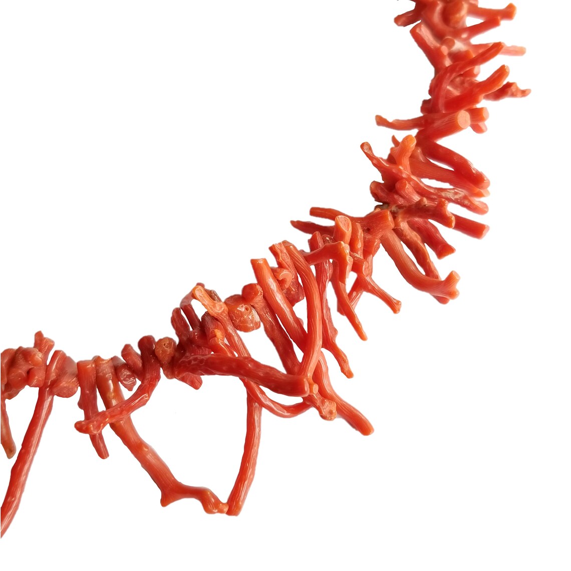 Vintage Natural Branch Coral Necklace - Etsy